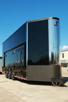 30' Custom Aluminum Stacker Trailer for Sale | Stacker Trailers and 2 ...