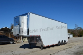 34' inTech Aluminum Gooseneck Stacker Trailer | RPM Trailer Sales